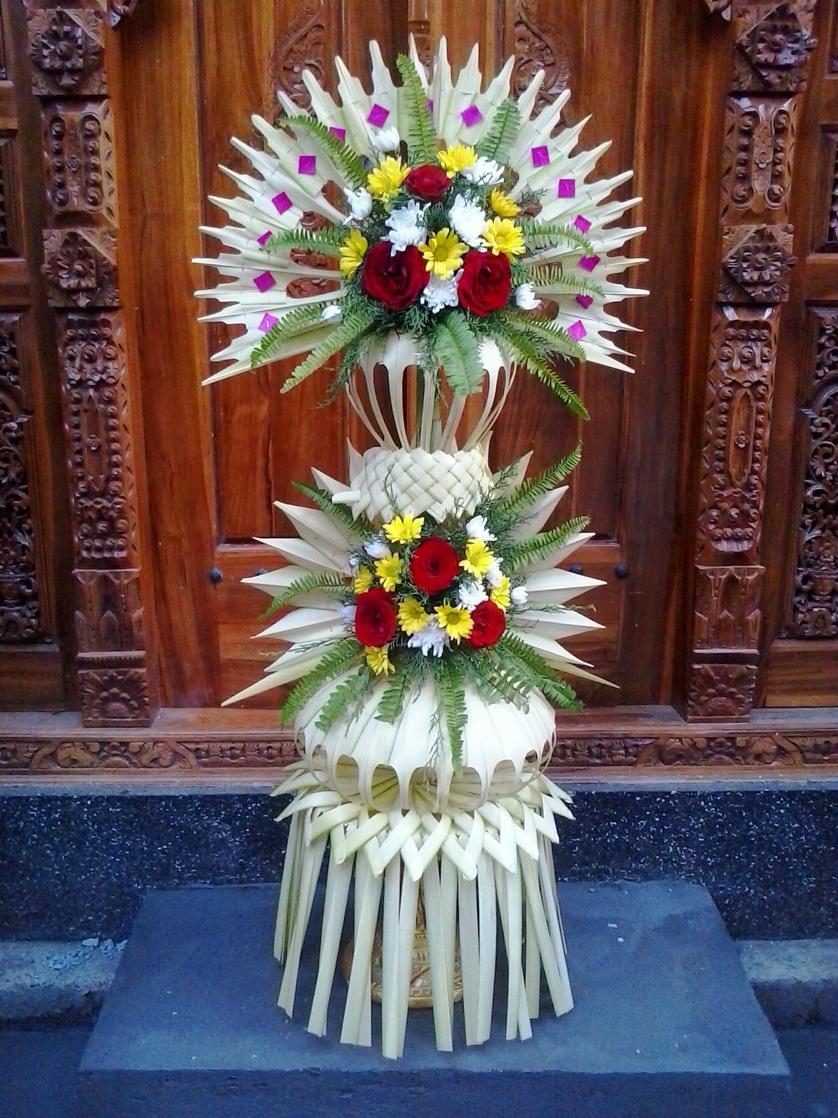 Dunia Perhotelan: Cara Merangkai Gebogan Bunga