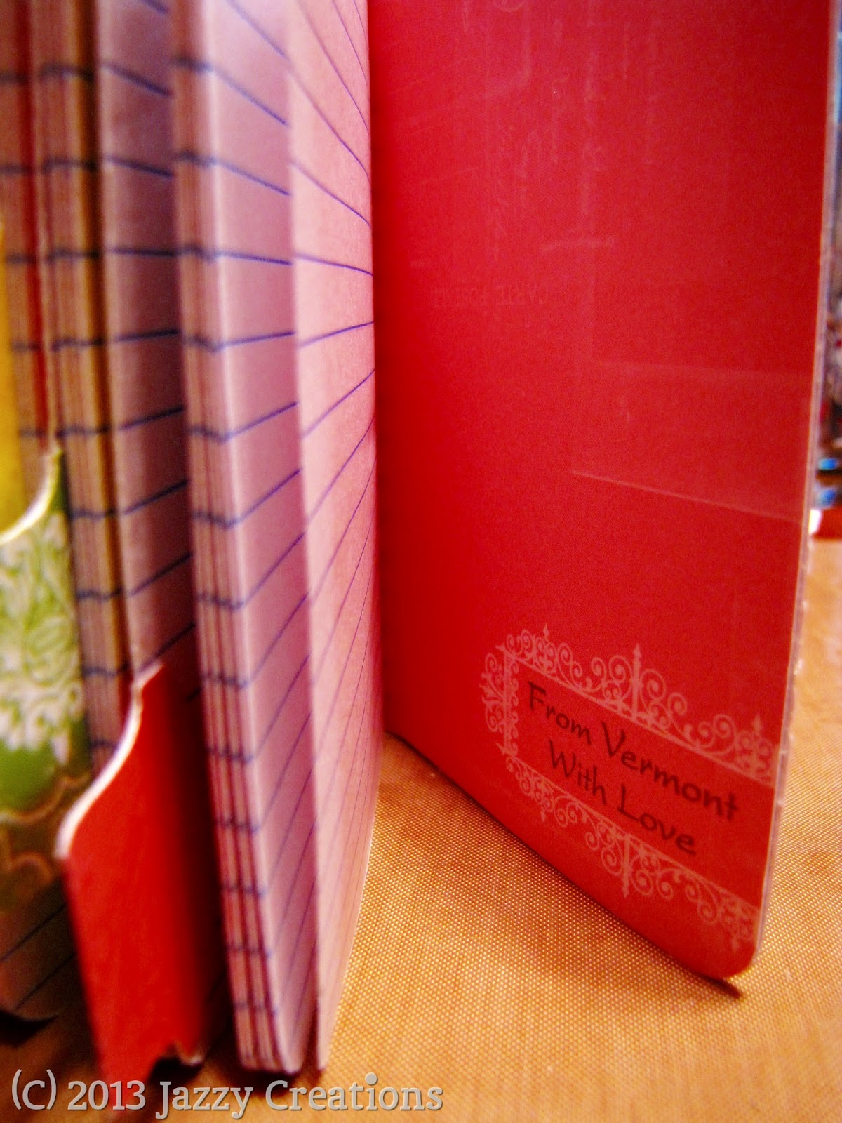 Jazzy Creations...: Altered Mini Composition Books for a Swap