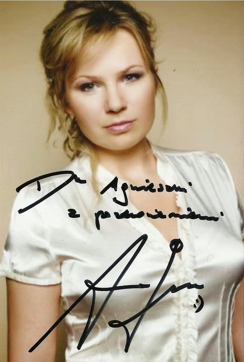 ciekawe podpisy i nie tylko ...: Anna Guzik