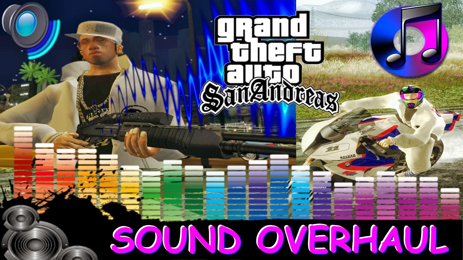 GTA SA EVOLUTION 6.0: NOVOS ÁUDIOS PACK DE SONS