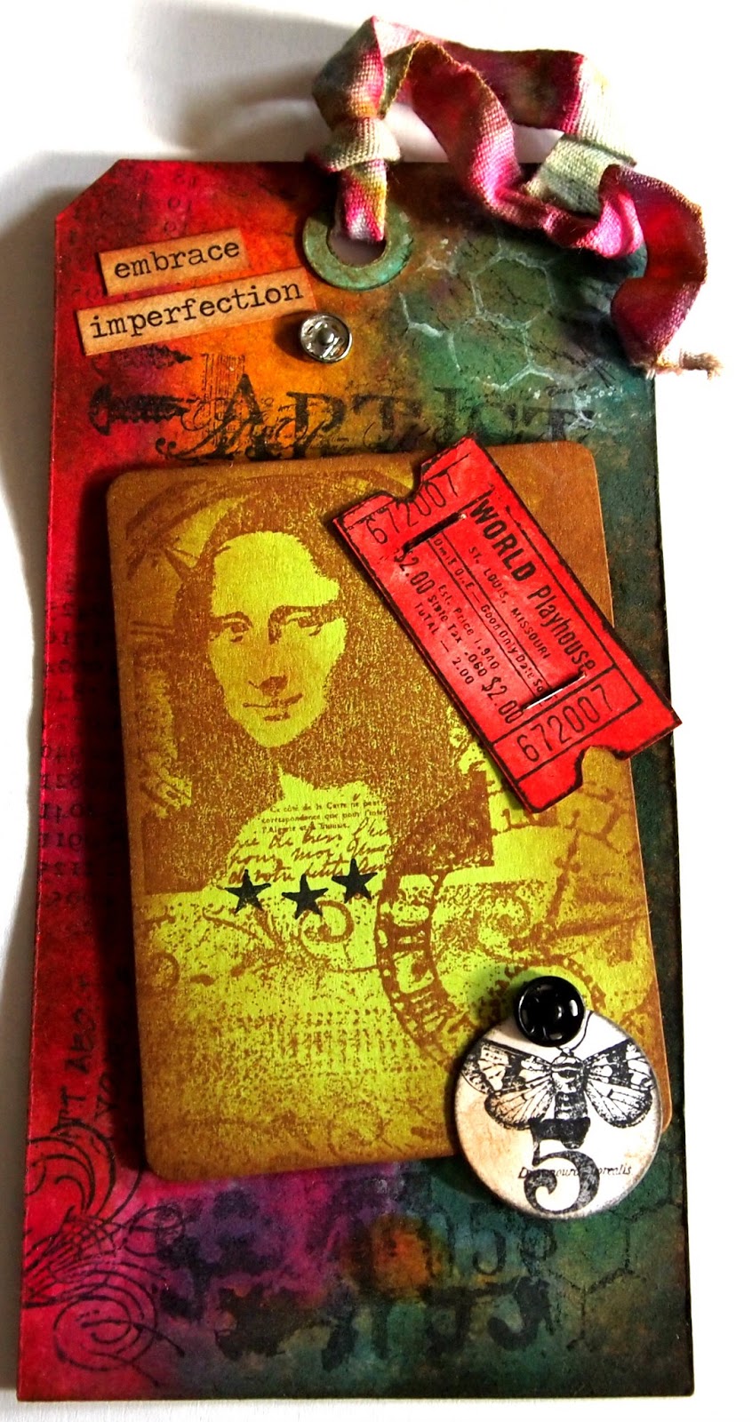 klistersøster: Tim Holtz 12 Tags of 2013 maj