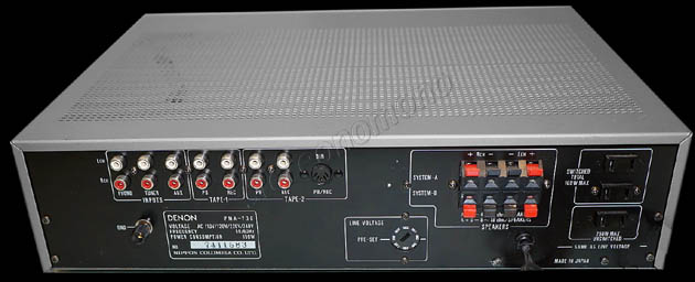 stereonomono - audio Hi Fi Compendium - 14 years on-line: Denon PMA-730