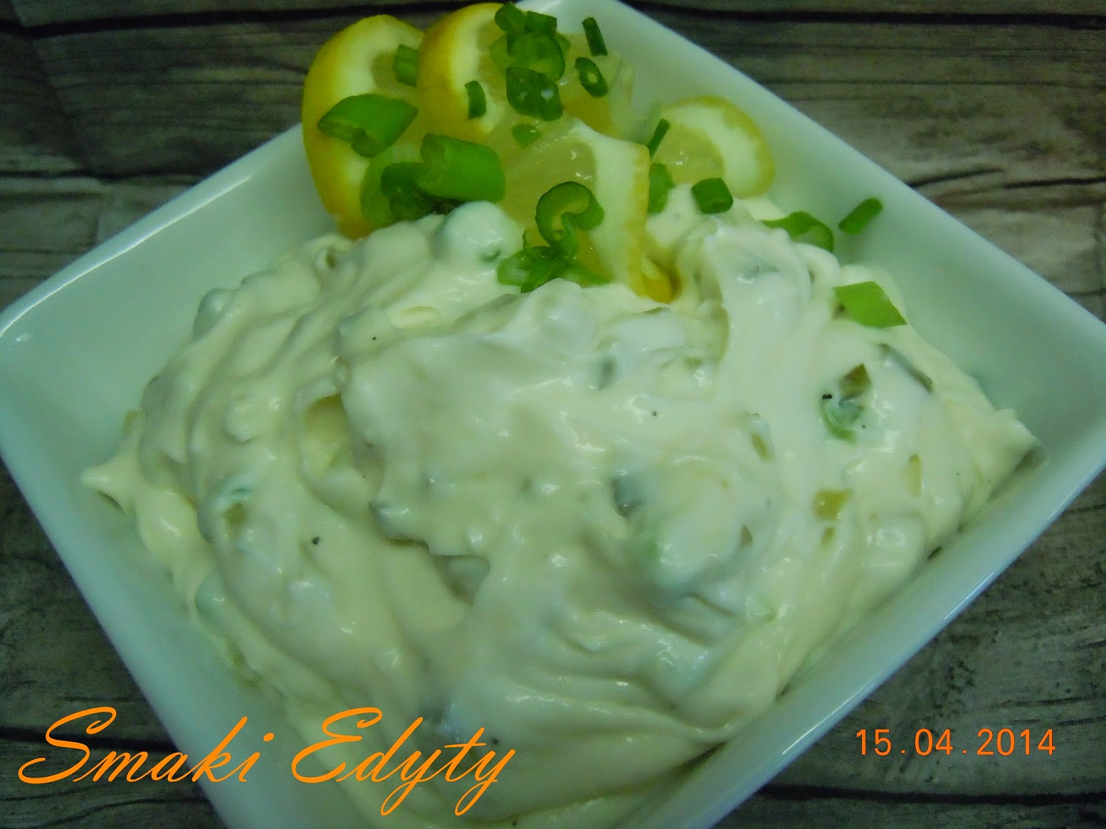Smaki Edyty: Sos tatarski- tartar sauce