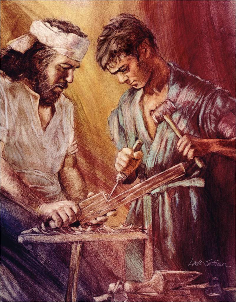 IMAGENS BÍBLICAS: NOS PASSOS DE JESUS