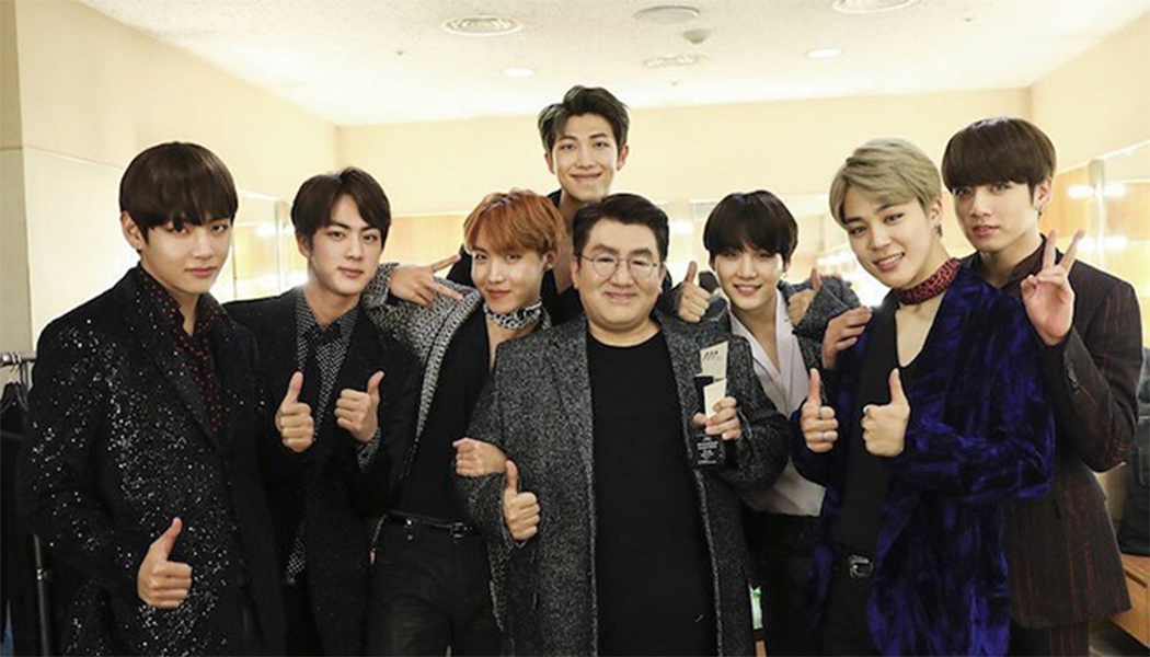 CEO DA BIG HIT RECEBE PRÊMIO DO PRESIDENTE COREANO PELO SEU TRABALHO ...