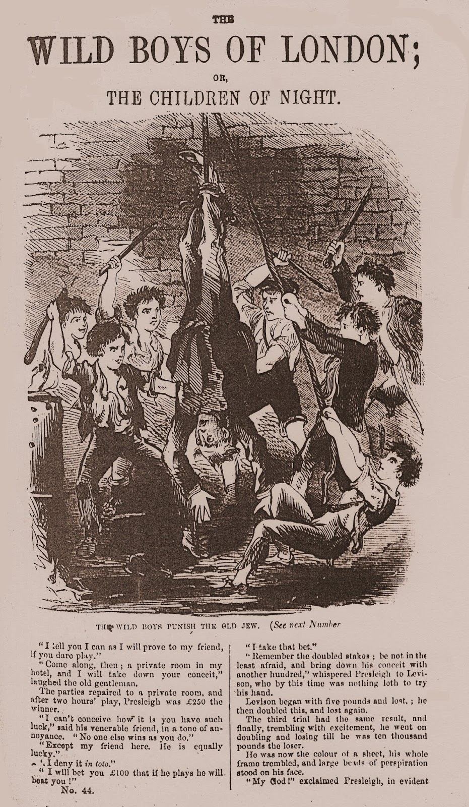 Yesterday's Papers Archive: The Wild Boys of London; or, the Children ...
