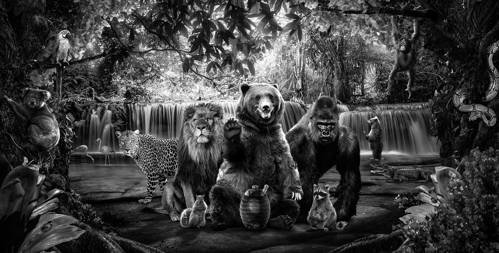 Supun Wirajith: Wild Animals Photo Manipulation