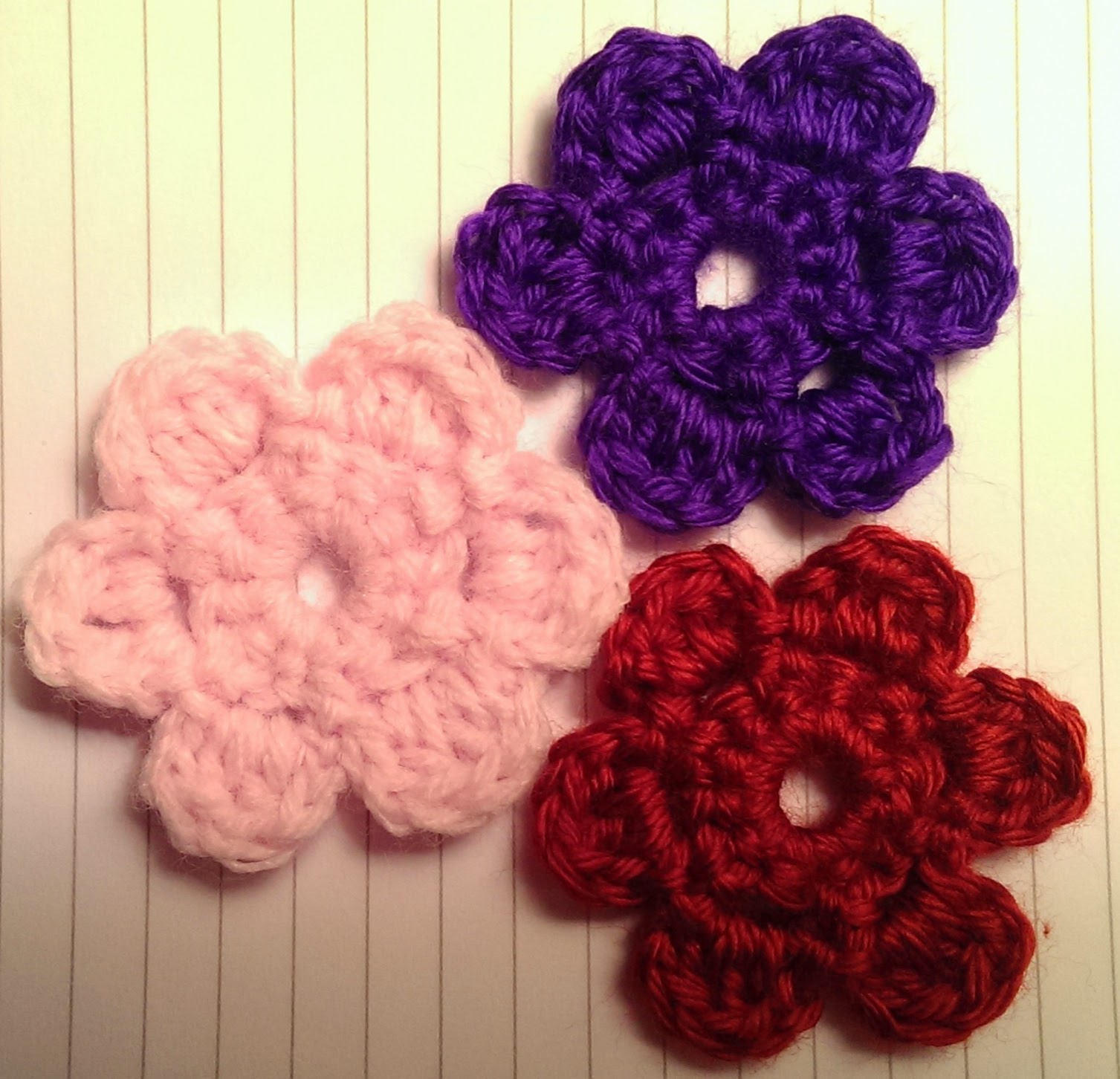 Catty Crochet: Crochet Flower Pattern