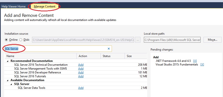 Microsoft SQL Server Brasil: Books Online SQL Server 2016
