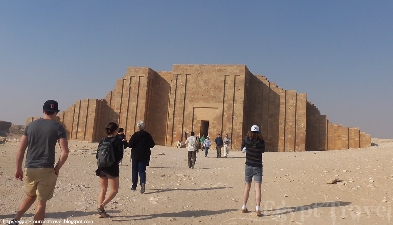 The Stepped Pyramid of Saqqara (The Pyramid of Djoser) in Egypt - The ...