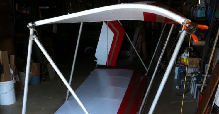 Easy Riser glider frame repair diary: #17 Rigging and Final Assembly