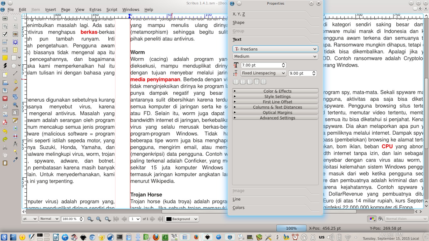 How To Create Magazine Layout in Scribus