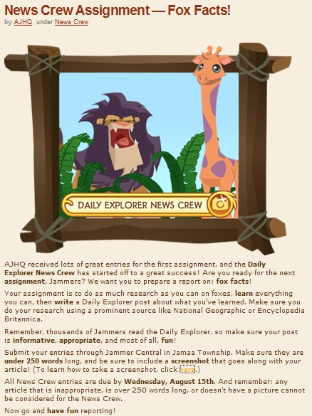Animal Jam Adventures: News Crew Assignment #2 & Animal Jam Commercial!