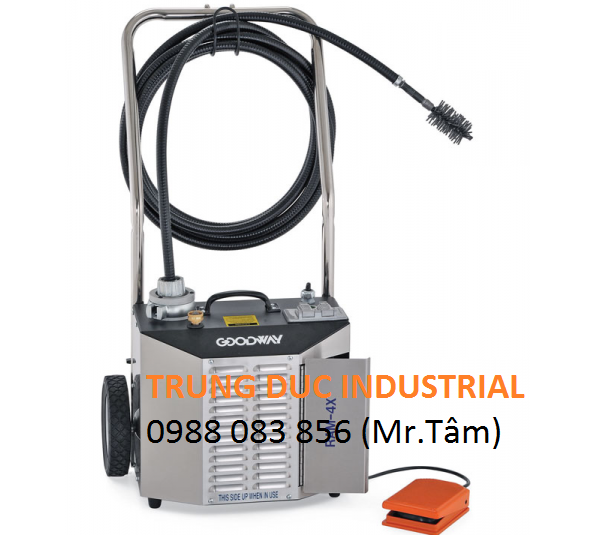 Thiết bị vệ sinh tẩy cáu cặn đường ống lò hơi, nồi hơi GOODWAY: Thiết ...