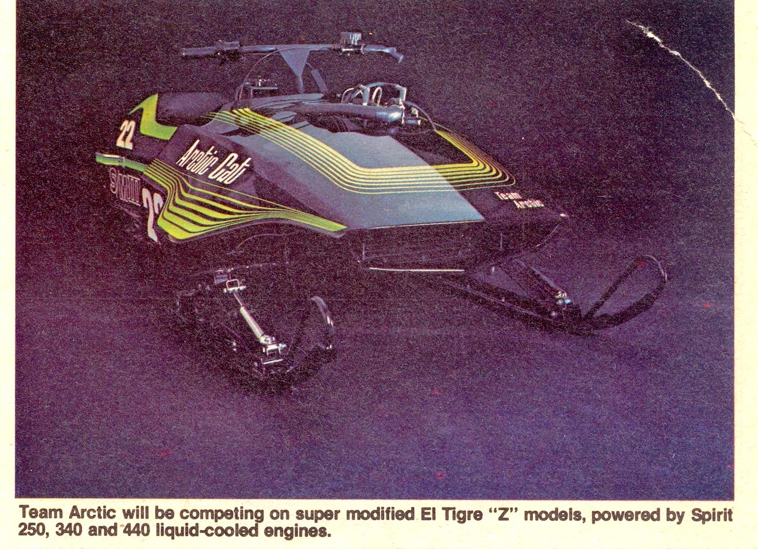 CLASSIC SNOWMOBILES OF THE PAST: ARCTIC CAT'S 1976 RACING SLED