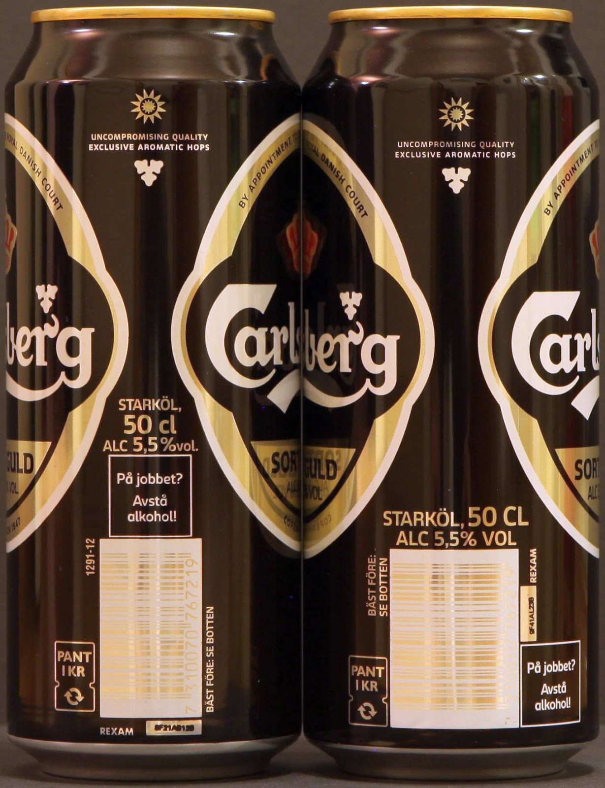 Burk-Bloggen: Carlsberg Sort Guld (50 cl) : ny dekor