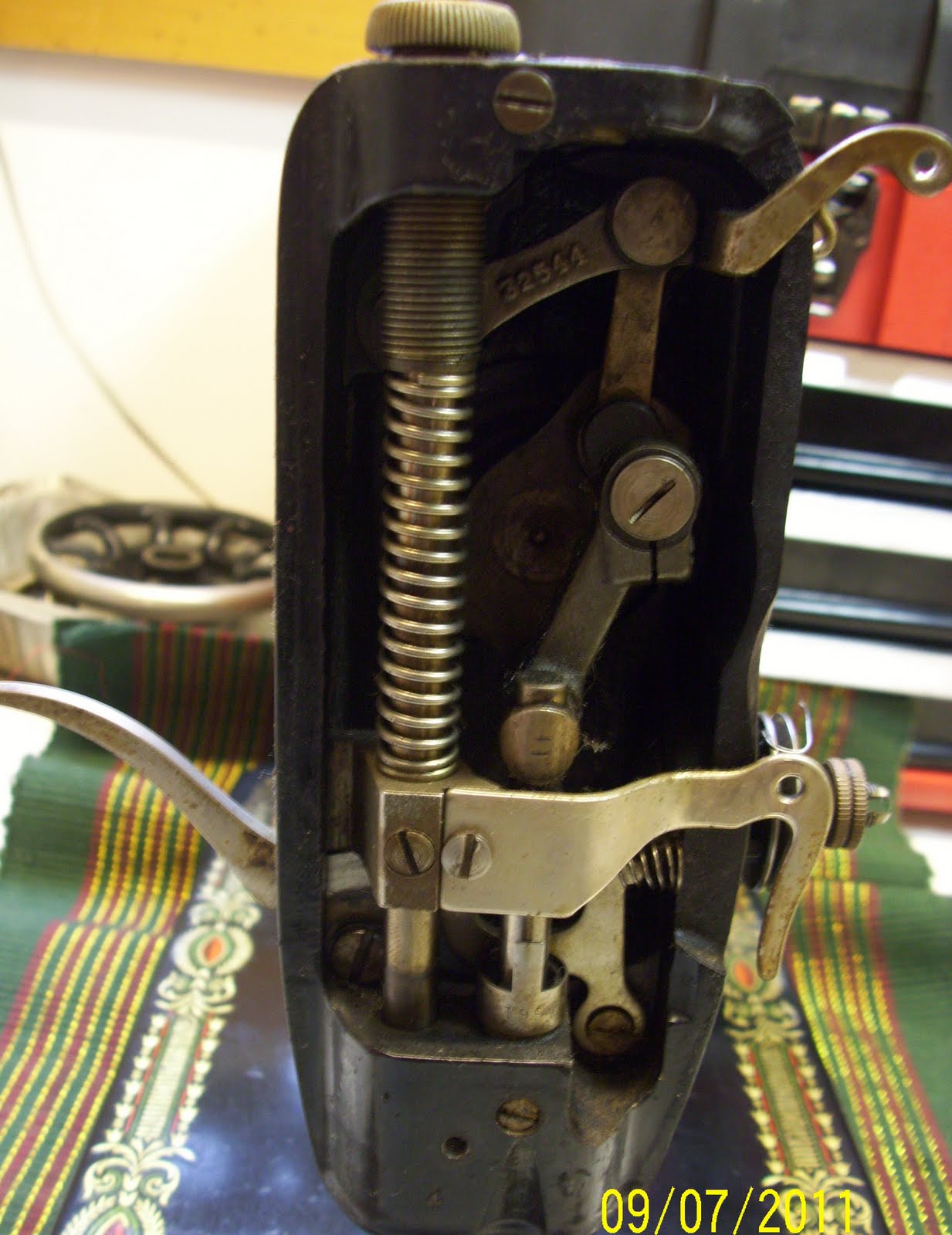 My Sewing Machine Obsession: How to service and clean a Singer 66 ...