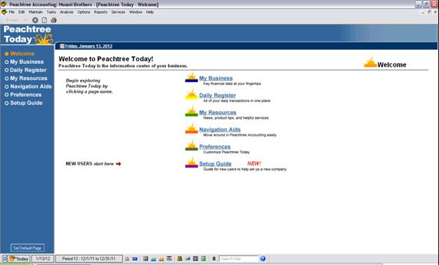 NoumaN: How To Enter Purchases/Receives Inventory in Peach tree Software
