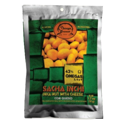 Snack de Sacha inchi, el maní de los incas: Sacha Inchi