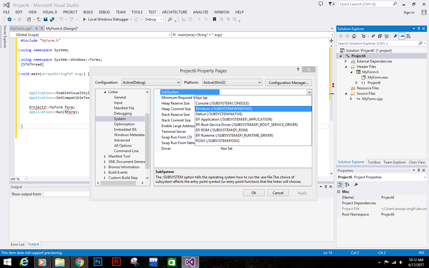 Introduction to C++ Form Programming Using Visual Studio (GUI)