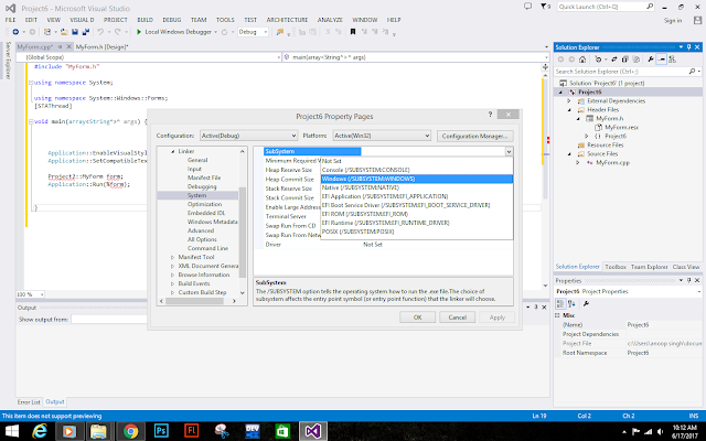 Introduction to C++ Form Programming Using Visual Studio (GUI)