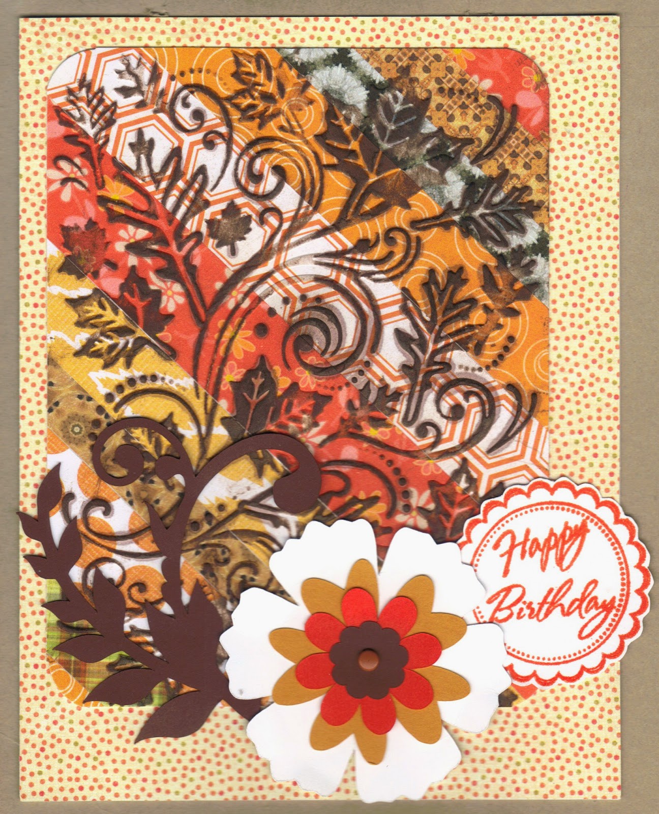 Frugal Cardmaking = Creative!: Paper Strip Cards