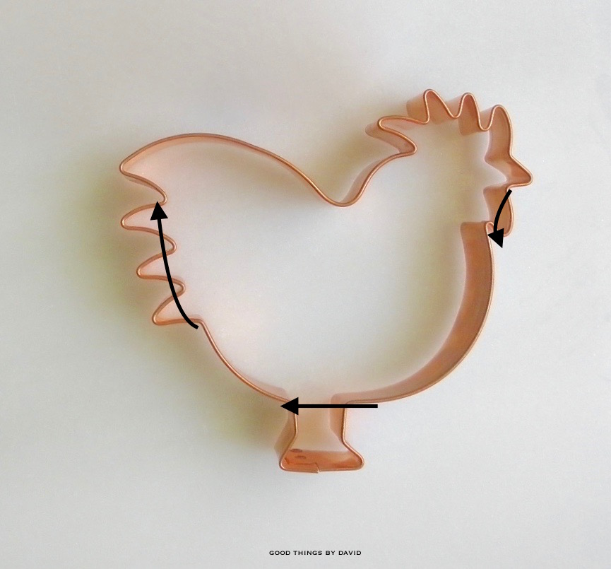 Barnyard Chicken Cookies