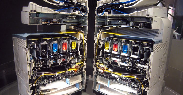 How does a photocopier work?