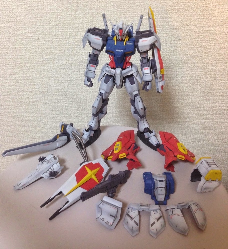 Custom Build: MG 1/100 Duel Gundam Assault Shroud "Perfect Gundam CE"