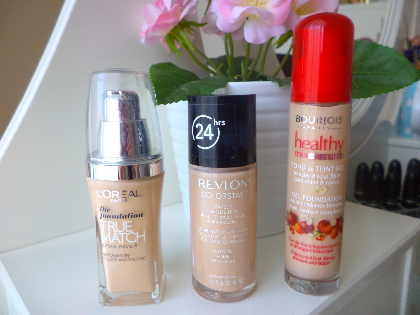 My favorite foundations for pale skin - Pink Ivory Makeup