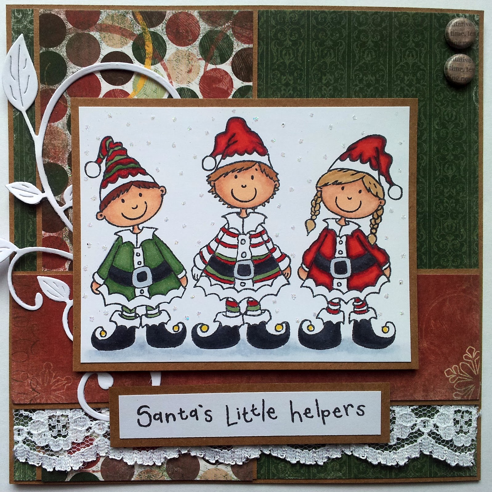 Kittys Krafty Blog: Santa's Little Helpers