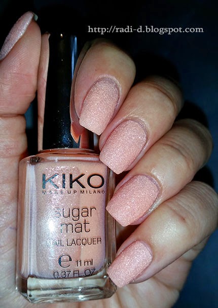 It`s all about nails: Kiko Sugar mat 451 Apricot