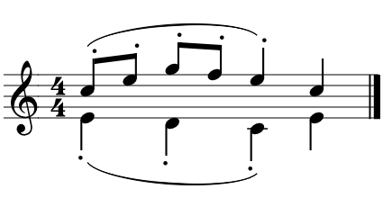 19º día de clase: el portato musical (picado-ligado) | CIUDAD PENTAGRAMA