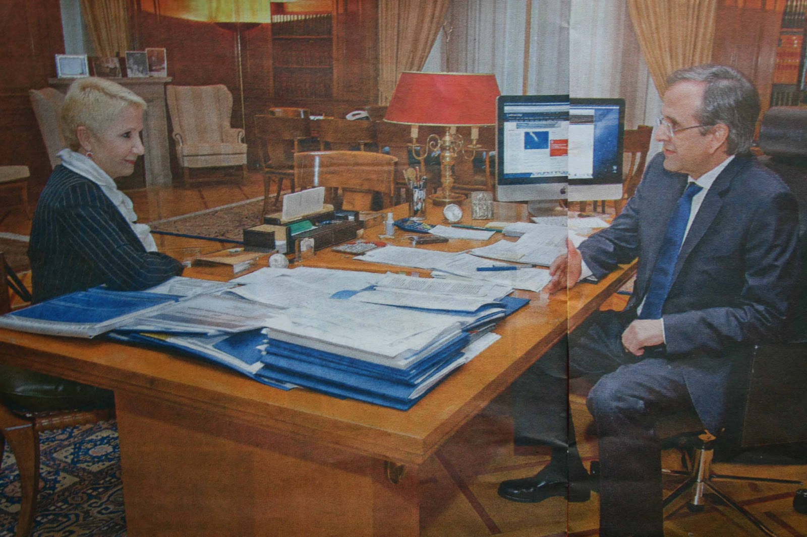 ΒΟΡΕΑΣmagazin: Ο ΣΥΜΒΟΛΙΣΜΟΣ ΤΗΣ ΣΥΝΕΝΤΕΥΞΗΣ ΤΟΥ ΠΡΩΘΥΠΟΥΡΓΟΥ-ΠΕΡΑ ΑΠΟ ...