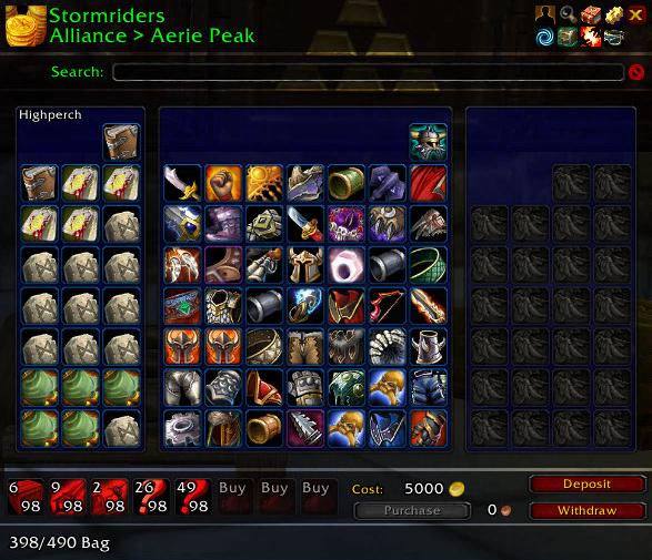 World of Lae: Spring Cleaning with ArkInventory