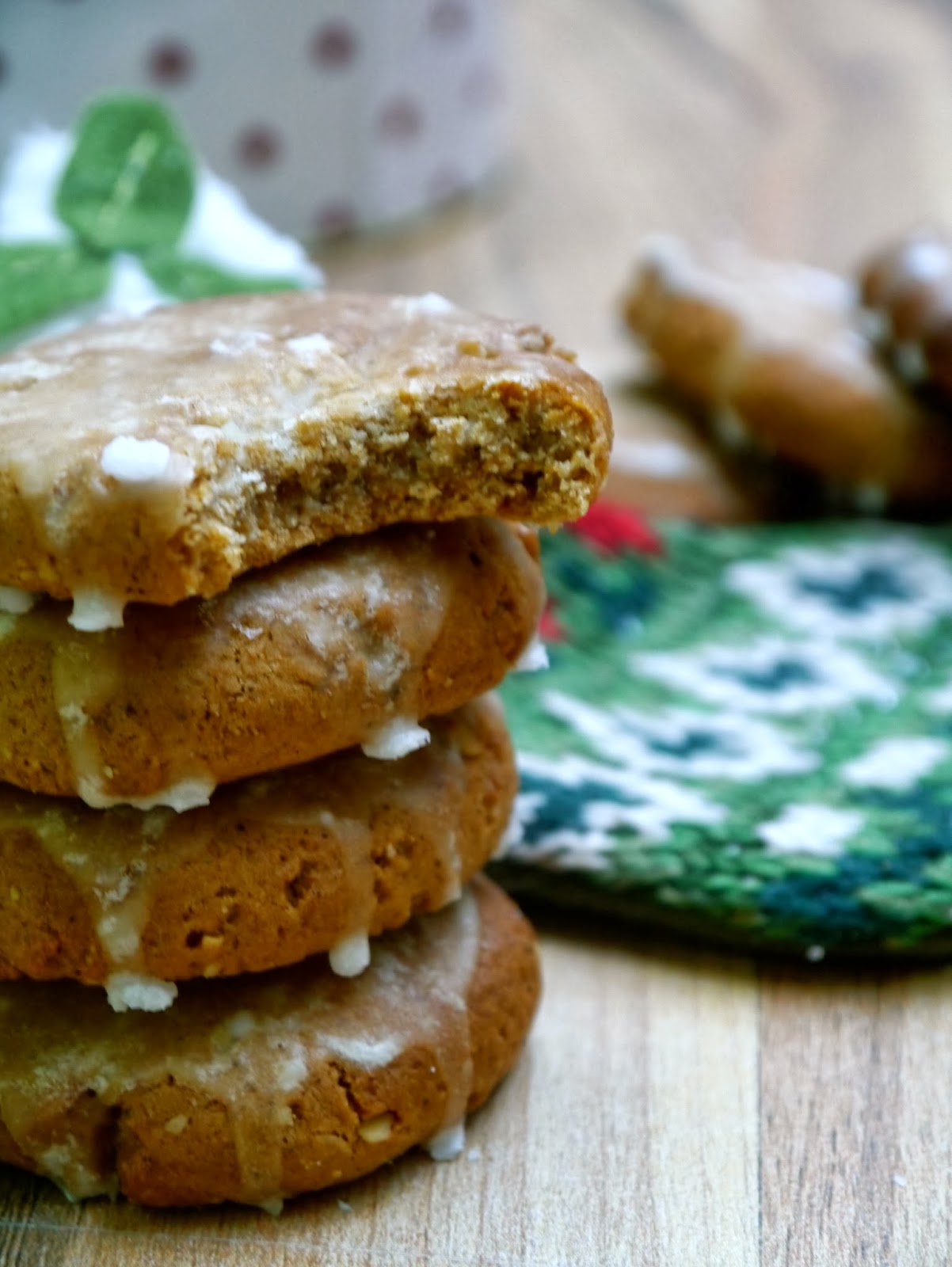 Petit Four - cake boutique: Lebkuchen- German gingerbread cookies