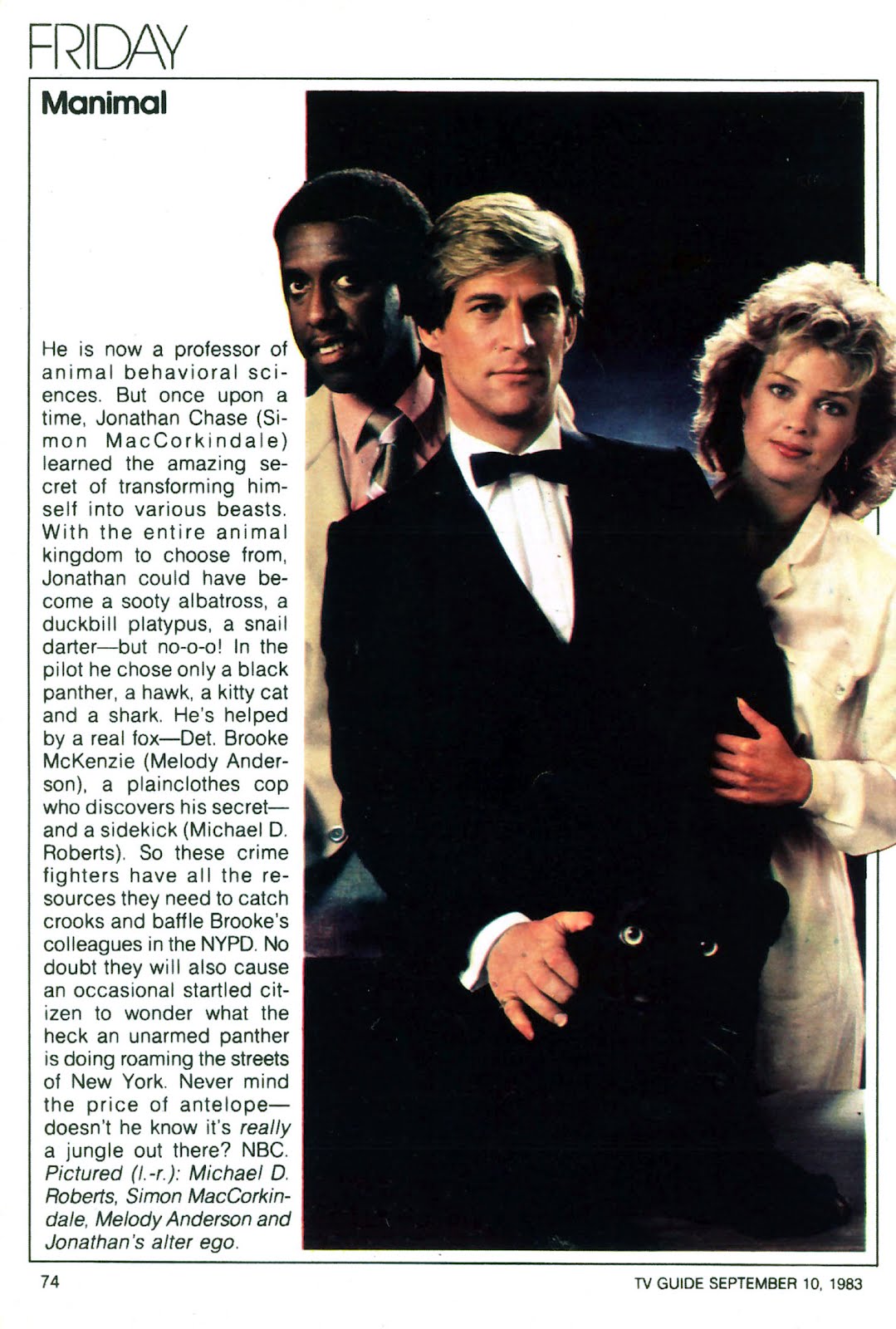 Dinner With Max Jenke: Manimal: The Movie