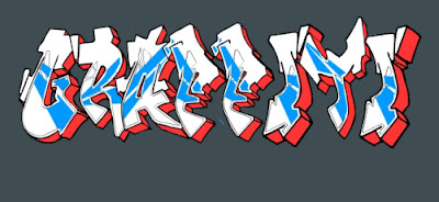 Flava Graffiti Alphabet Letters