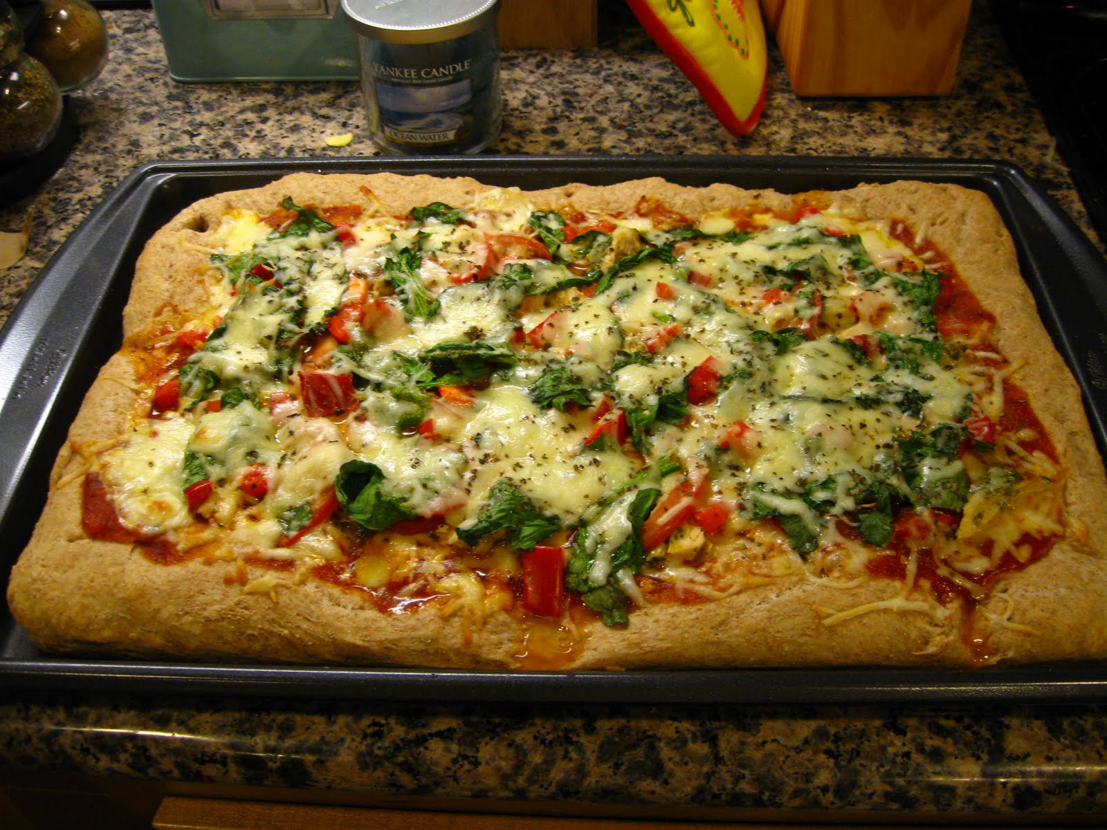 Bradshaw Food Network: Whole Wheat THICK Pizza Crust