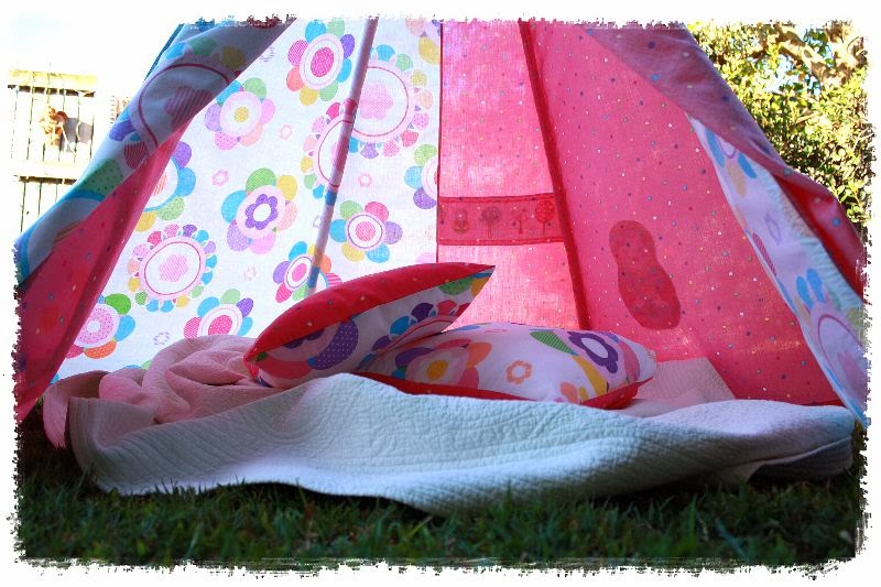 How to make a tee pee ... finally. | Libby's Lifestyle.