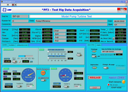 Dynamometer: Turbine test rig for Energy conversion simulator