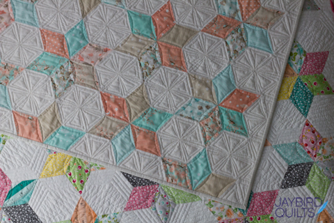 Jaybird Quilts: New Jaybird Quilts Pattern: Sprinkles Baby Quilt!