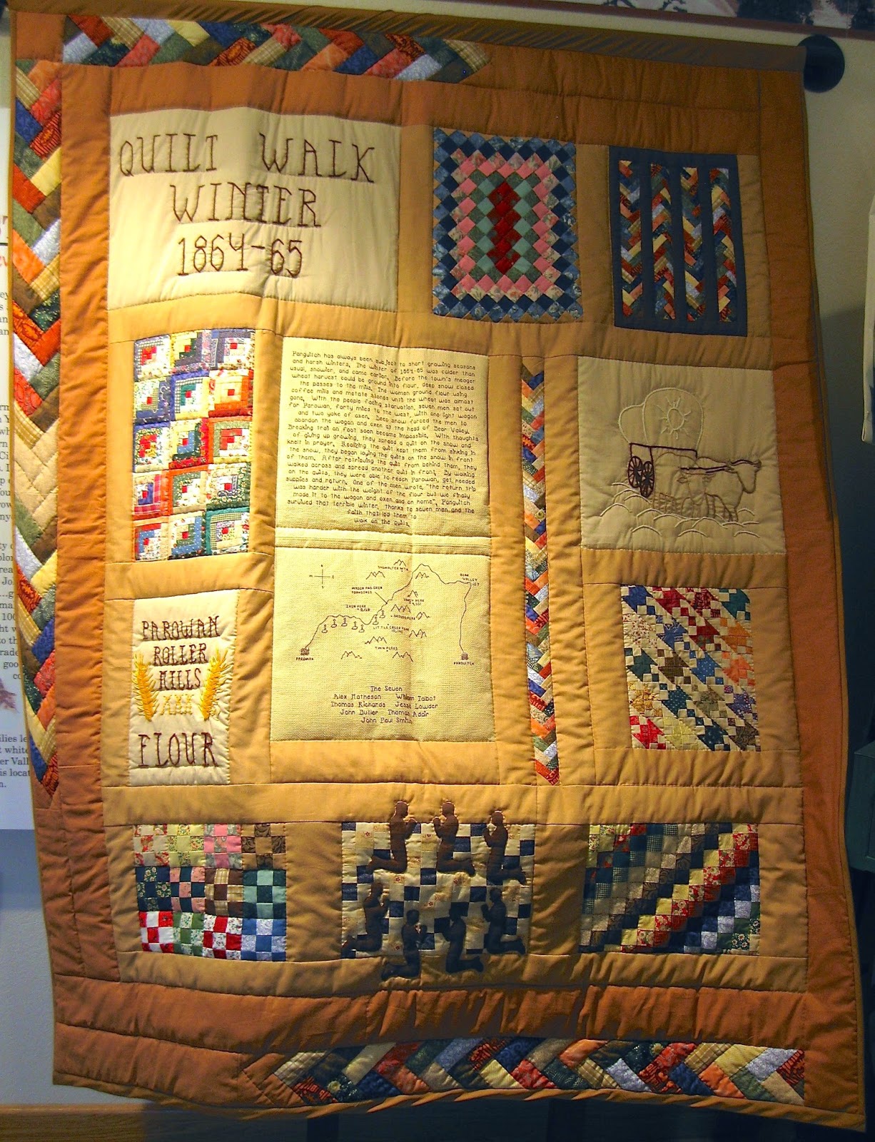 Fairholme Quilters: Quilt Walk, Panguitch, Utah 1864