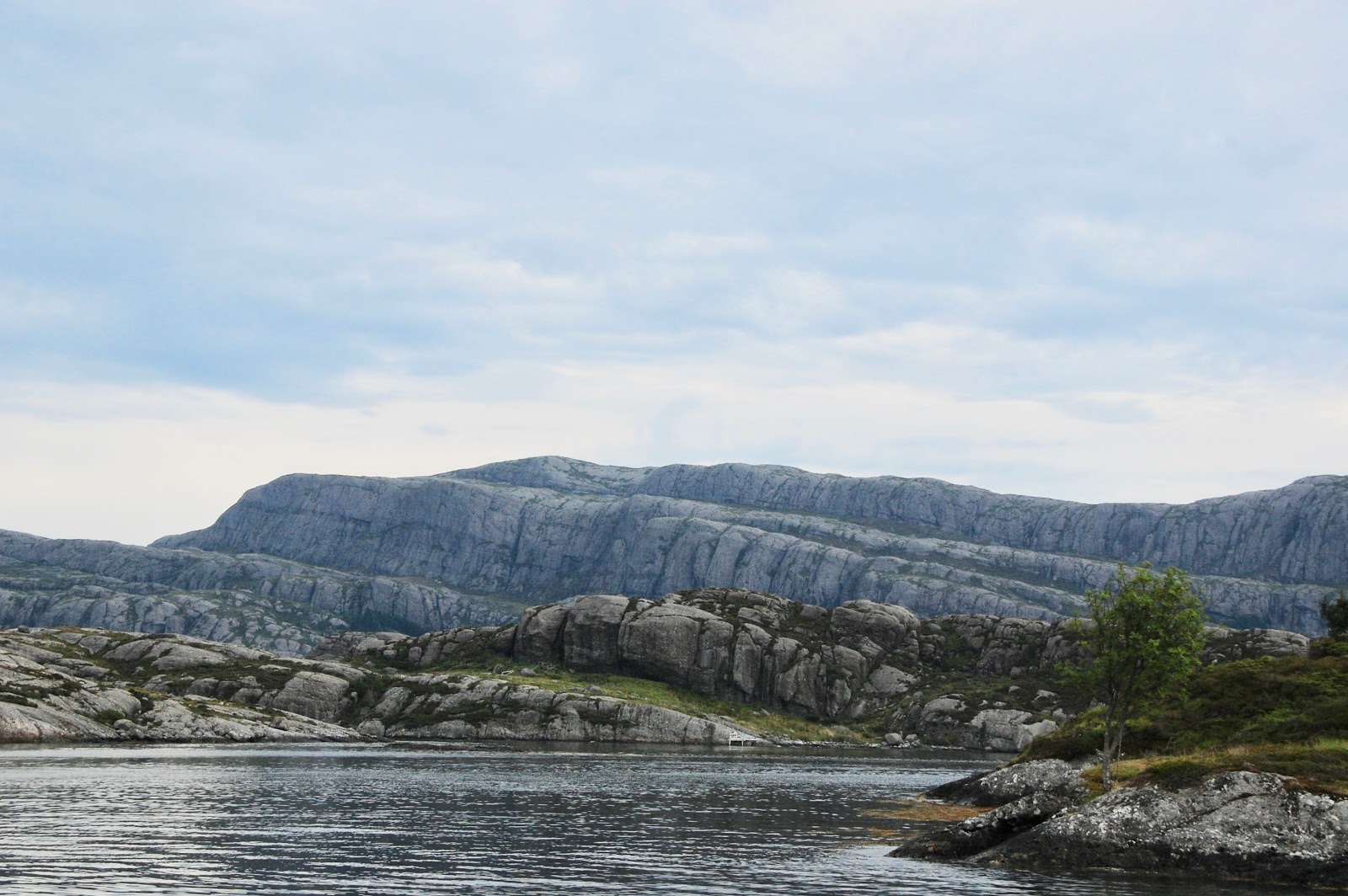Marit og Jarl - Bilder.: Solund - tur med postbåten. - 2014 juli.