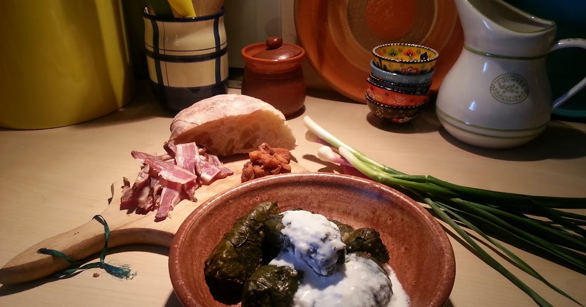 HomesickHedonist: Sarmica od zelja * Monk's Rhubarb Sarma