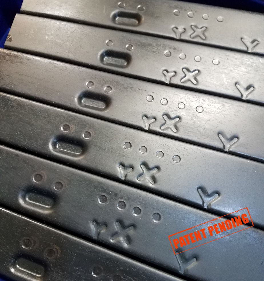 AK AKM Reciever Blanks With Rails Installed