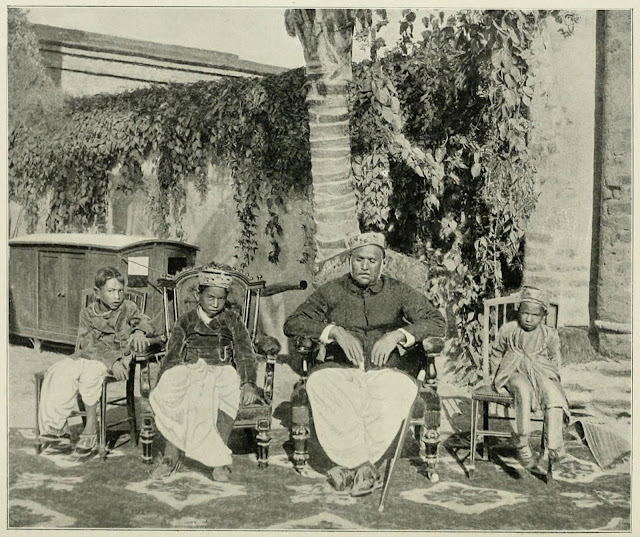 The Present Raja of Seraikela - Chota Nagpur c1900 - Old Indian Photos