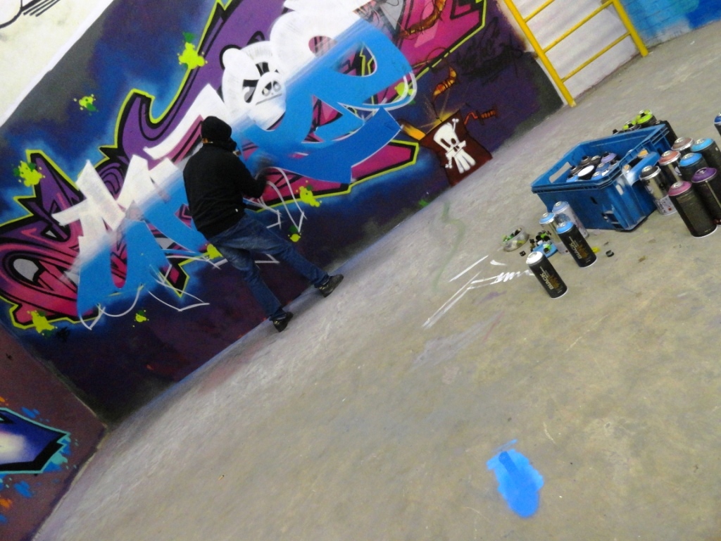 THE END Art on Train