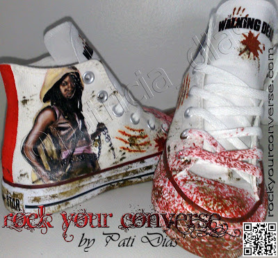 Converse All Star Customizado - Rock Your Converse!: Michonne - The ...