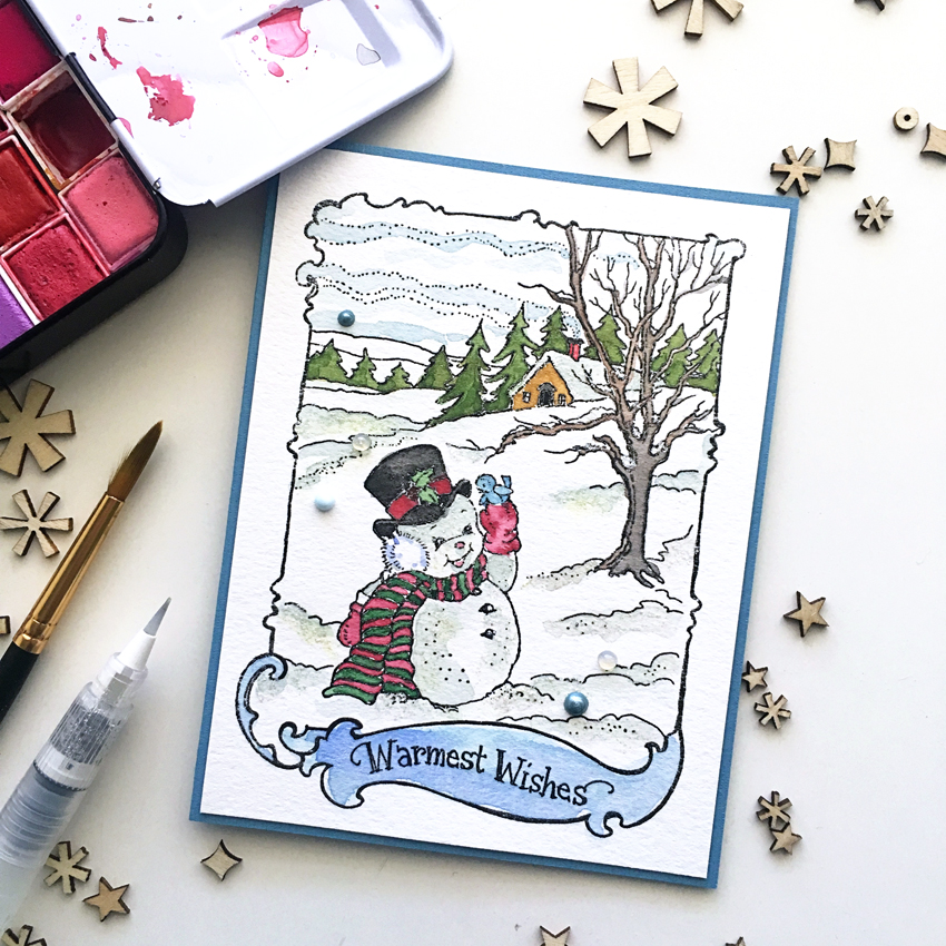 Pre-stamped card sets...